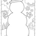 Snowman Writing Paper Templates - Etsy
