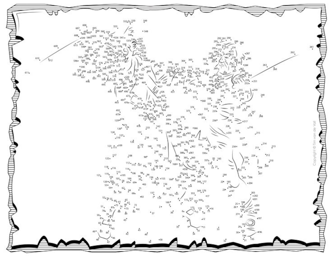 Pirate Dot-to-dot / Connect the Dots PDF - Etsy