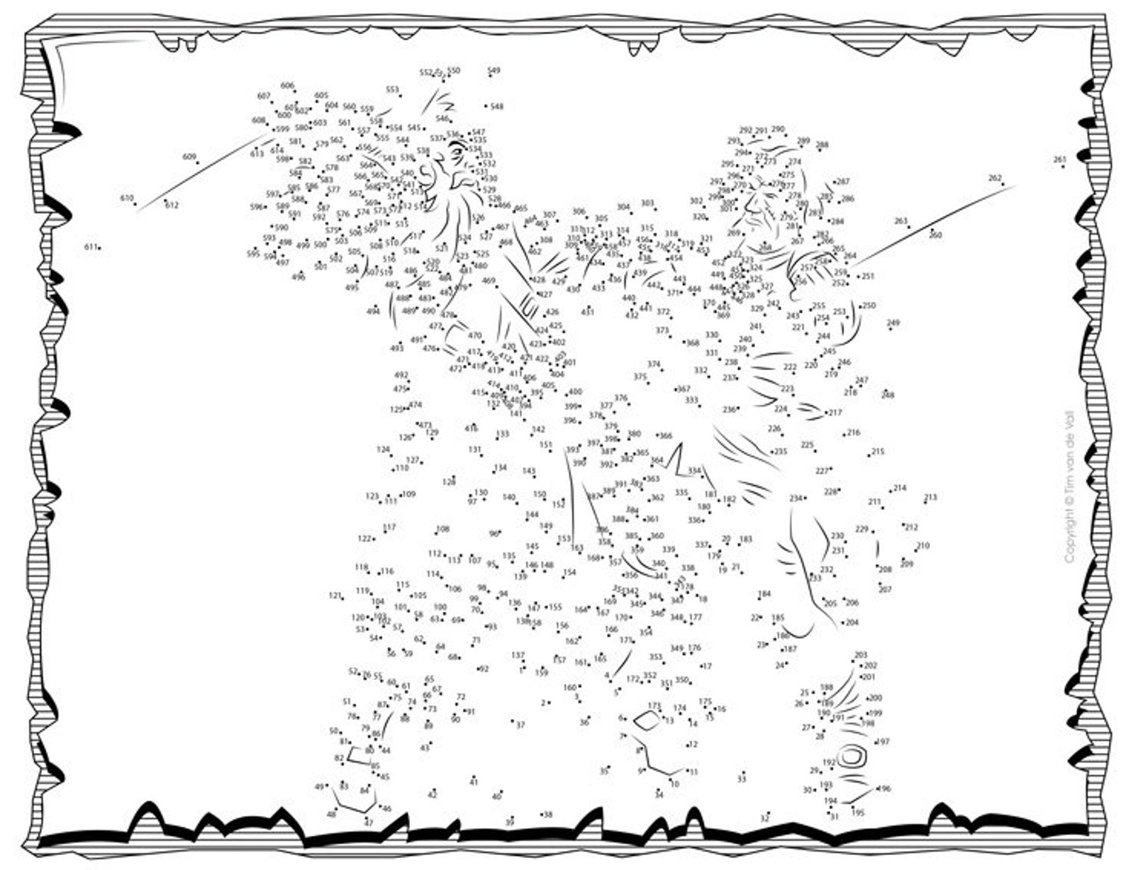 Pirate Dot-to-dot / Connect the Dots PDF - Etsy