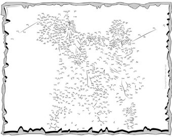 Animal Extreme Difficulty Dot-to-dot / Connect the Dots Vol.1 - Etsy