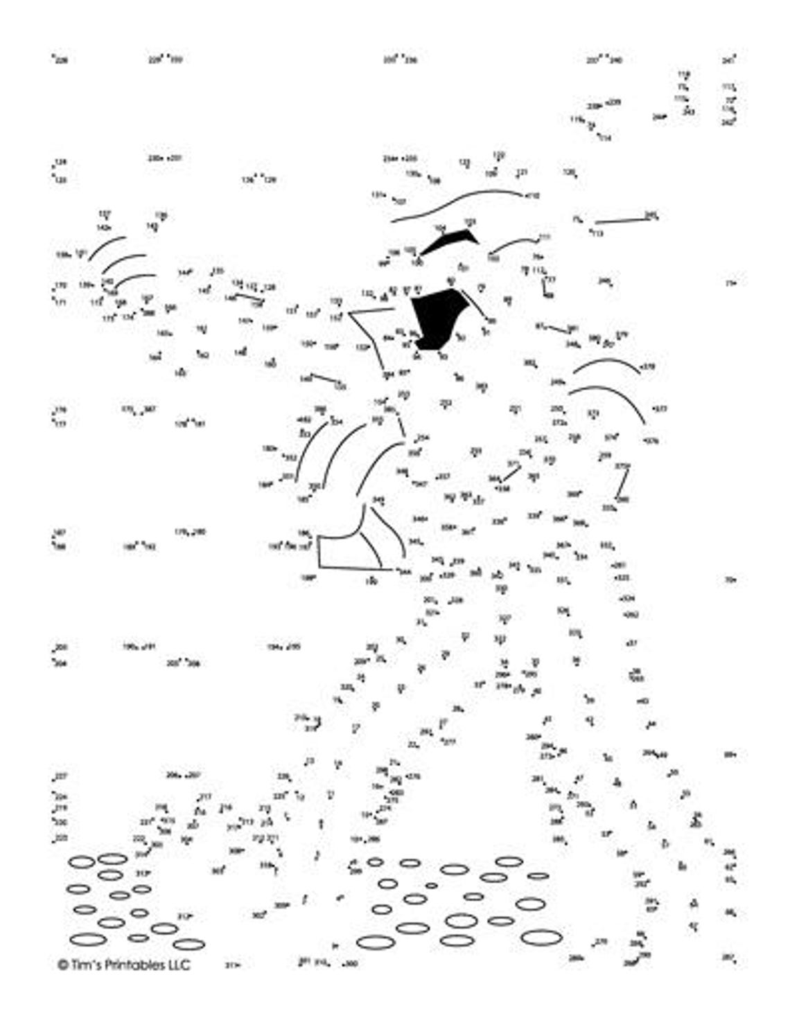 Halloween Extreme Difficulty Dot-to-dot / Connect the Dots Vol. 1 PDF ...