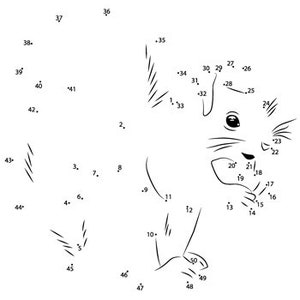 Animal Easy & Medium Difficulty Dot-to-dot PDF Packet - 24 Activities ...