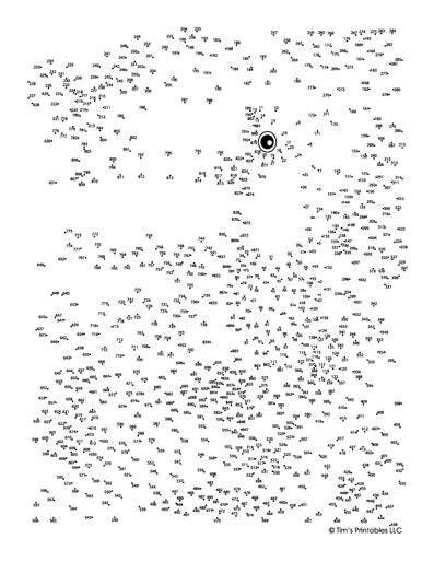 Animal Extreme Difficulty Dot-to-dot / Connect the Dots Vol. 3 PDF - Etsy