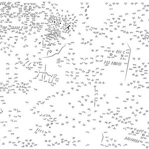 Zombie Dot-to-dot / Connect the Dots - 957 Dots - Etsy
