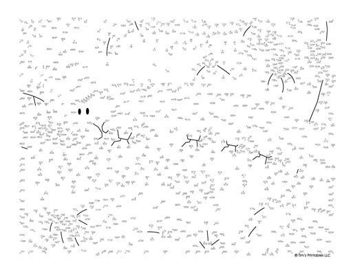 Animal Extreme Difficulty Dot-to-dot / Connect the Dots Vol. 4 PDF - Etsy
