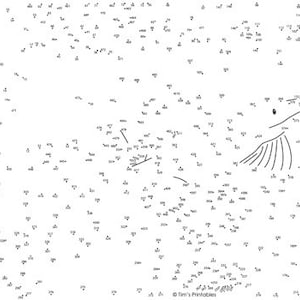 Lizard Extreme Difficulty Dot-to-dot / Connect the Dots PDF - Etsy