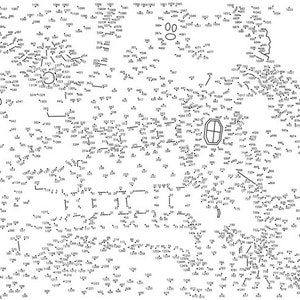 Haunted House Dot-to-dot PDF - Etsy