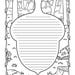 Acorn Writing Paper Templates - Etsy