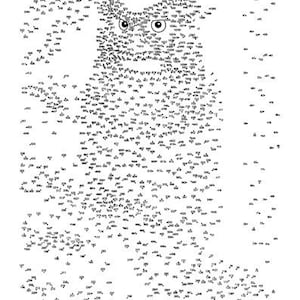 Animal Extreme Difficulty Dot-to-dot / Connect the Dots Vol. 3 PDF - Etsy