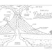 Volcano Diagram and Cut and Paste Worksheet - Etsy