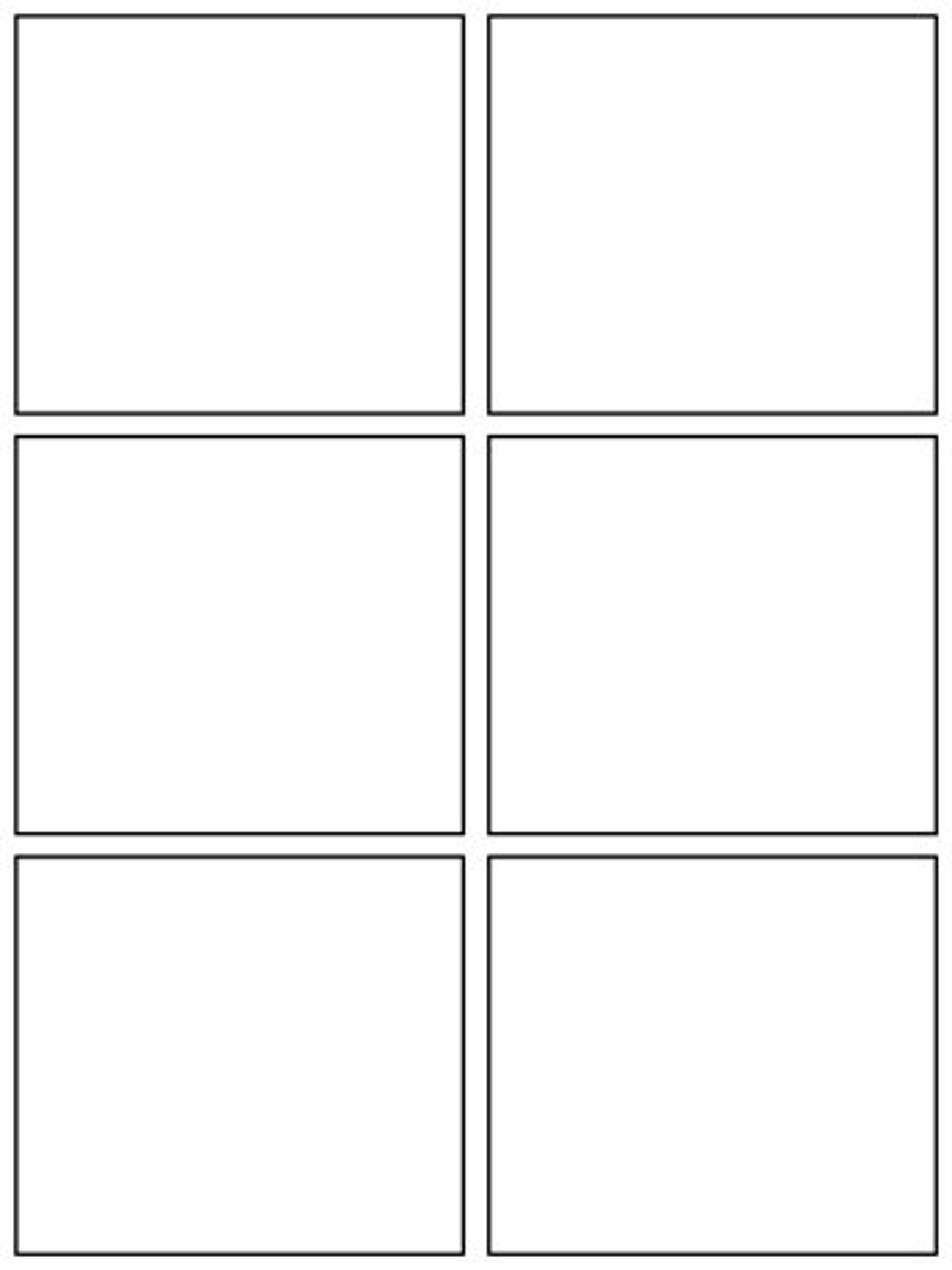 Comic Book Paper Templates PDF - 100 Printable Layouts for Kids - Etsy