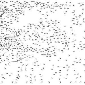 Sabertooth Tiger Extreme Difficulty Dot-to-dot / Connect the Dots PDF ...