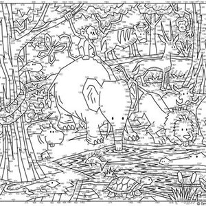 Animals Dot-to-dot / Connect the Dots PDF - 1959 Dots! - Etsy