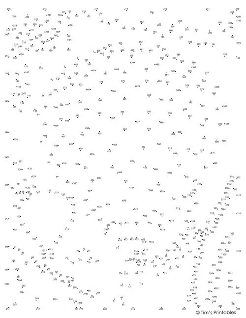 Hot Air Balloon Dot-to-dot / Connect the Dots PDF - Etsy