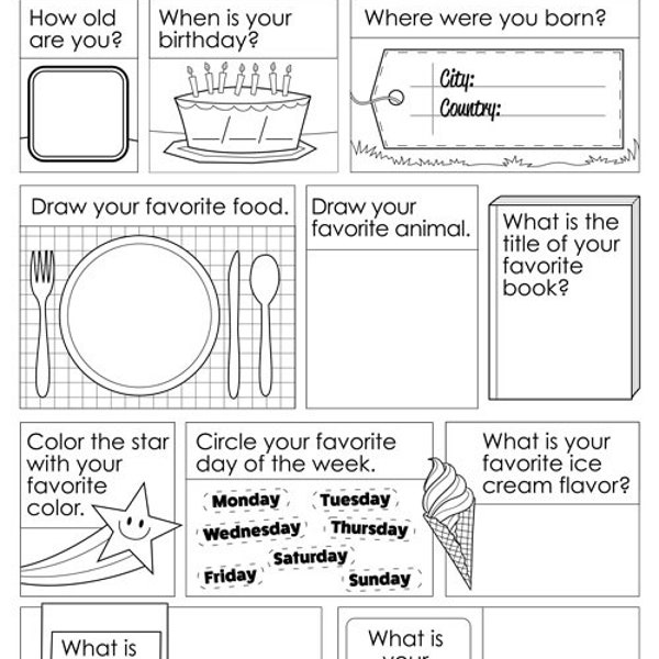 Get to Know You Template - Etsy