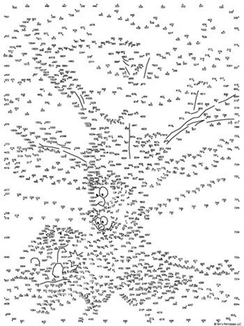 Autumn Dot-to-dot / Connect the Dots: the Owls, the Squirrel, and the ...