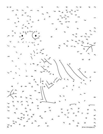 Animal Extreme Difficulty Dot-to-dot / Connect the Dots Vol. 3 PDF - Etsy