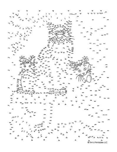 Animal Extreme Difficulty Dot-to-dot / Connect the Dots Vol. 3 PDF - Etsy