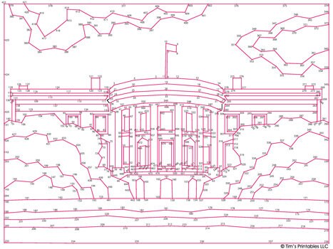White House Dot-to-dot / Connect the Dots PDF - Etsy