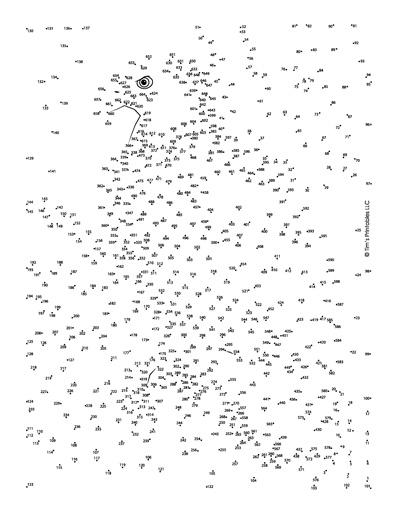 Animal Extreme Difficulty Dot-to-dot / Connect the Dots Vol. 3 PDF - Etsy