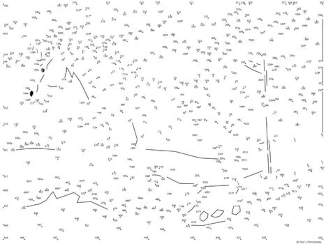 Unicorn Dot-to-dot / Connect the Dots PDF - Etsy