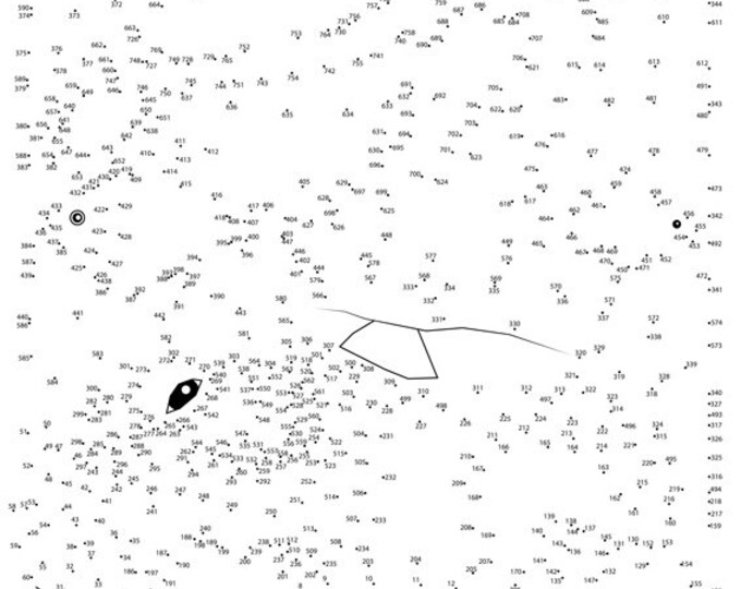 Sea Turtle - Extreme Dot to Dot - PDF Activity and Coloring Page - Etsy ...