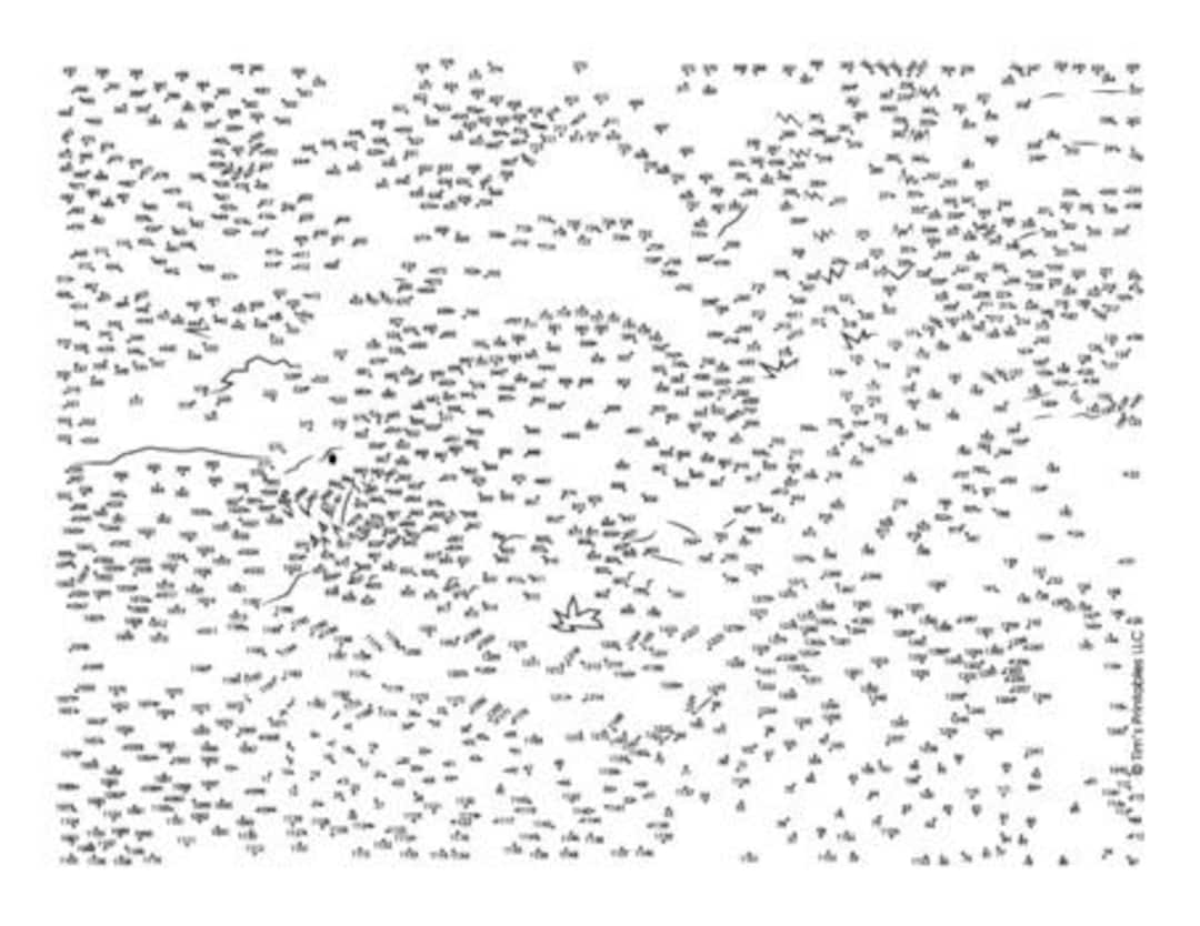 Dimetrodon Extreme Difficulty Dot-to-dot / Connect the Dots PDF - Etsy