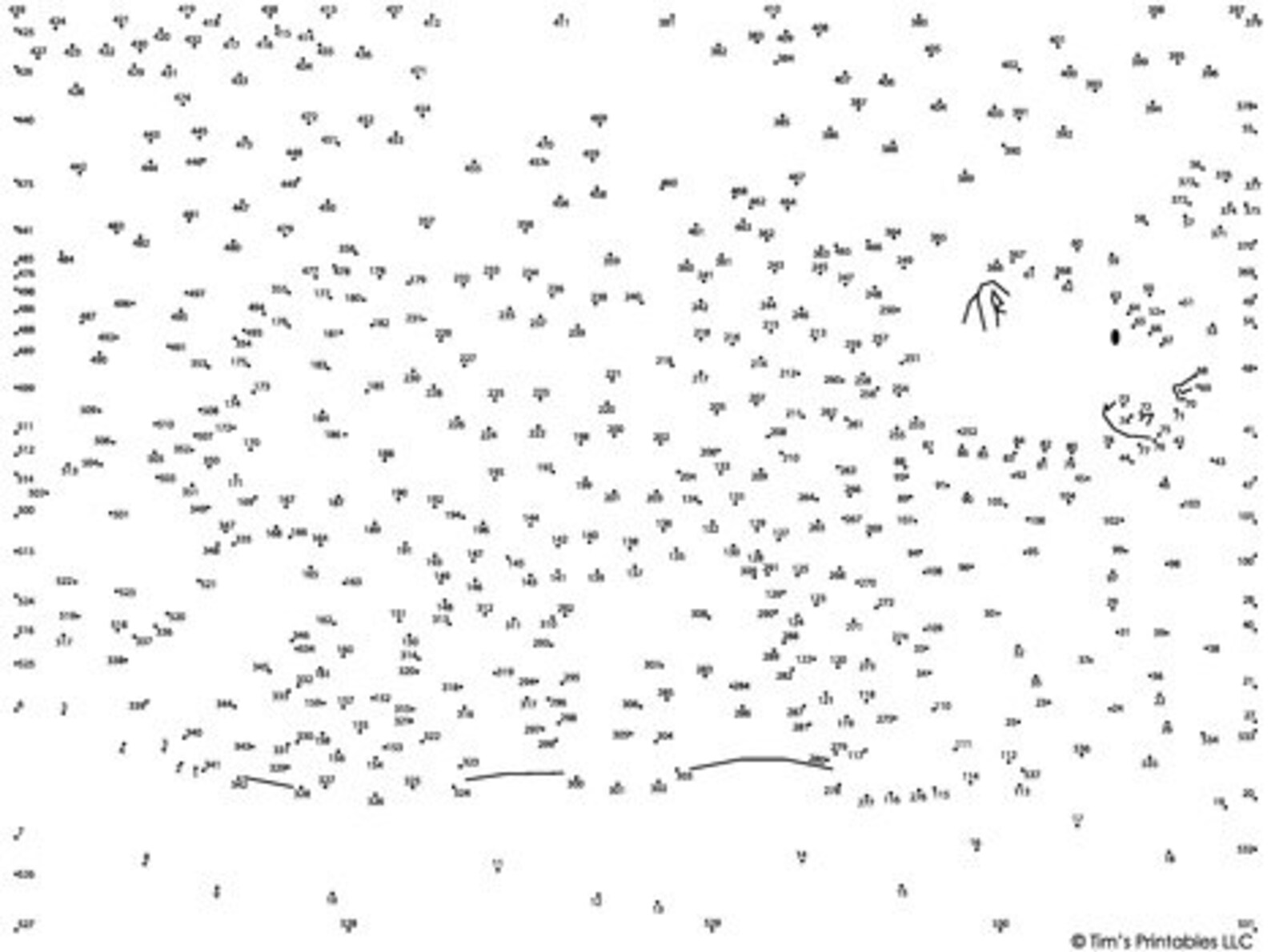 Polar Bear Epic Dot-to-dot / Connect the Dots PDF - Etsy