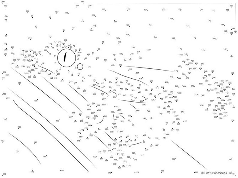 Animal Extreme Difficulty Dot-to-dot / Connect the Dots Vol. 1 PDF - Etsy