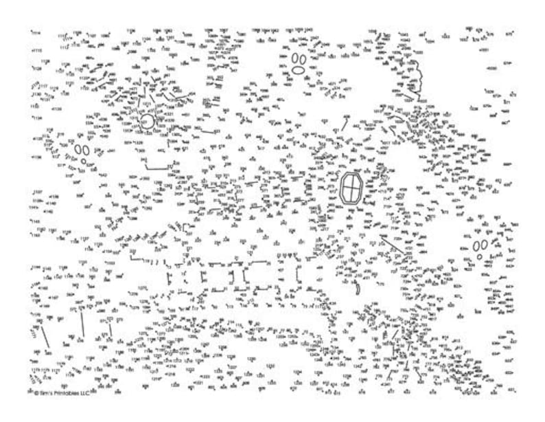 Halloween Extreme Difficulty Dot-to-dot / Connect the Dots Vol. 1 PDF ...