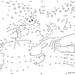 Christmas Dot-to-dot / Connect the Dots: Santa on the Rooftop - Etsy