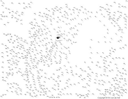 Elephant Dot-to-dot / Connect the Dots | Etsy Australia