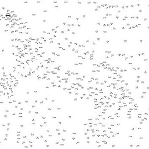 Turtle Extreme Difficulty Dot-to-dot / Connect the Dots PDF - Etsy