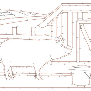 Pig Dot-to-dot / Connect the Dots PDF - Etsy