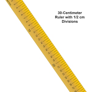 Printable Paper Rulers - Inches and Centimeter, Color and Black & White ...