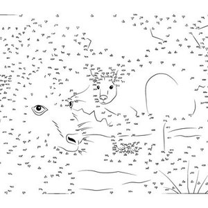 Animal Extreme Difficulty Dot-to-dot / Connect the Dots Vol. 2 PDF - Etsy