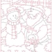 Christmas Extreme Difficulty Dot-to-dot: Santa Claus Building a Snowman ...