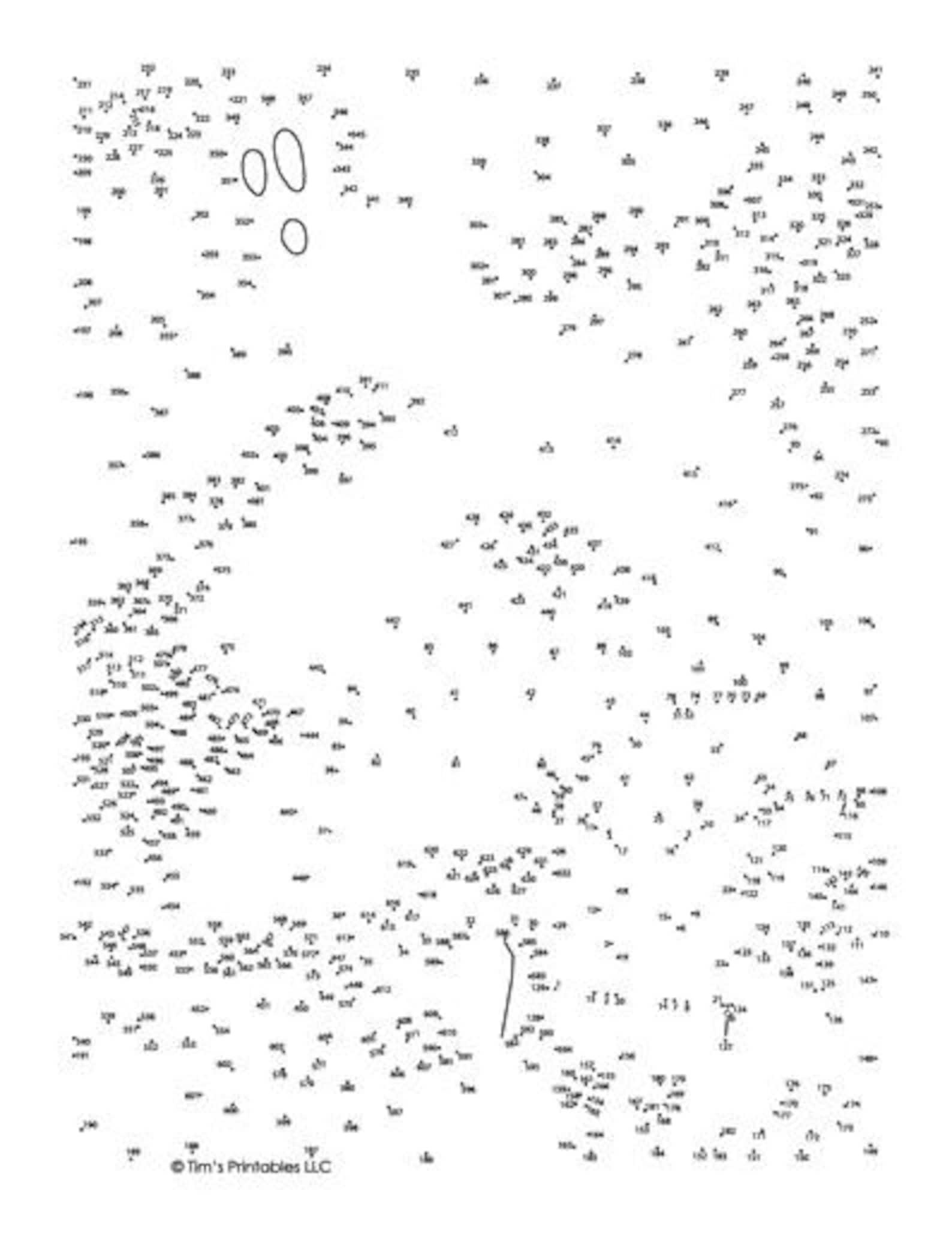 Halloween Extreme Difficulty Dot-to-dot / Connect the Dots Vol. 1 PDF ...