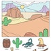 Desert Cut and Paste Activity - Etsy