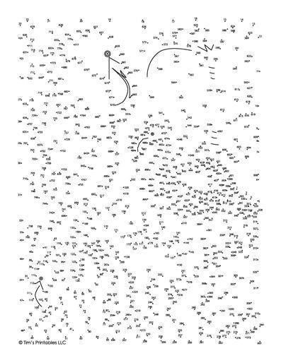 Animal Extreme Difficulty Dot-to-dot / Connect the Dots Vol. 3 PDF - Etsy
