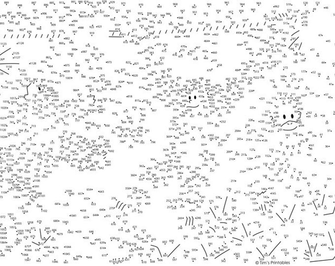 Locomotive Train Dot-to-dot / Connect the Dots PDF 778 Dots - Etsy