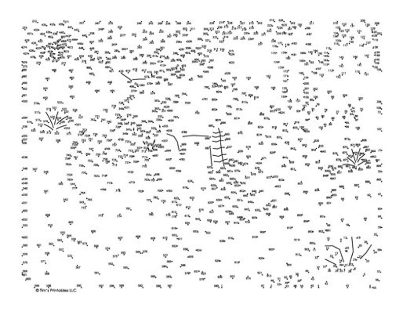 Animal Extreme Difficulty Dot-to-dot / Connect the Dots Vol. 2 PDF - Etsy