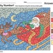 Santa's Sleigh Color by Number Activity - Etsy