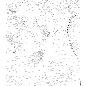 Animal Extreme Difficulty Dot-to-dot / Connect the Dots Vol. 4 PDF - Etsy