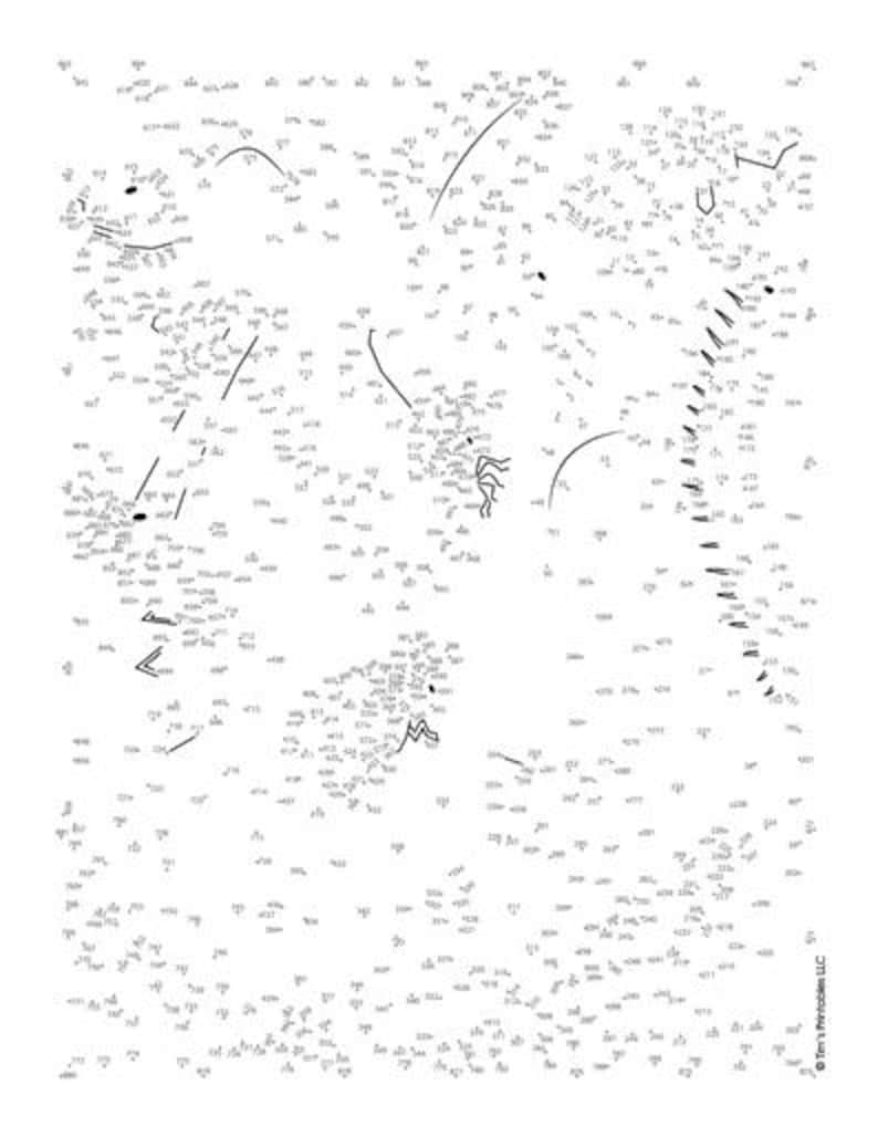 Animal Extreme Difficulty Dot-to-dot / Connect the Dots Vol. 4 PDF - Etsy
