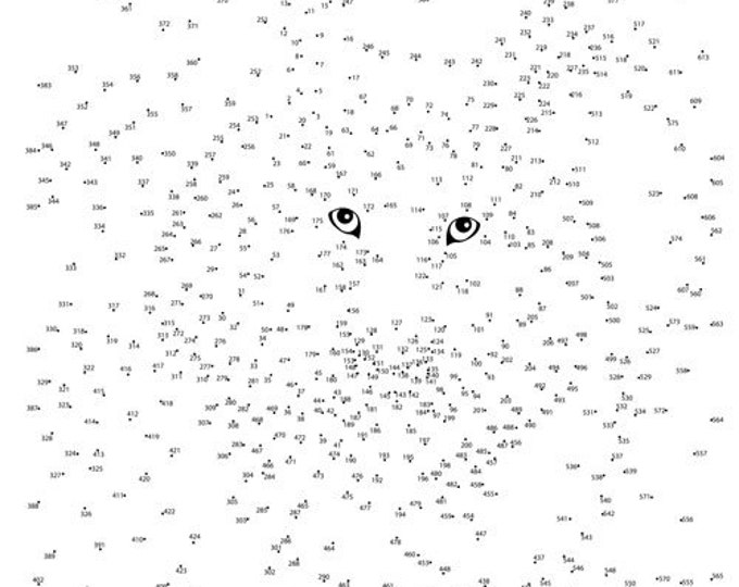 Animal Extreme Difficulty Dot-to-dot / Connect the Dots Vol. 1 PDF ...