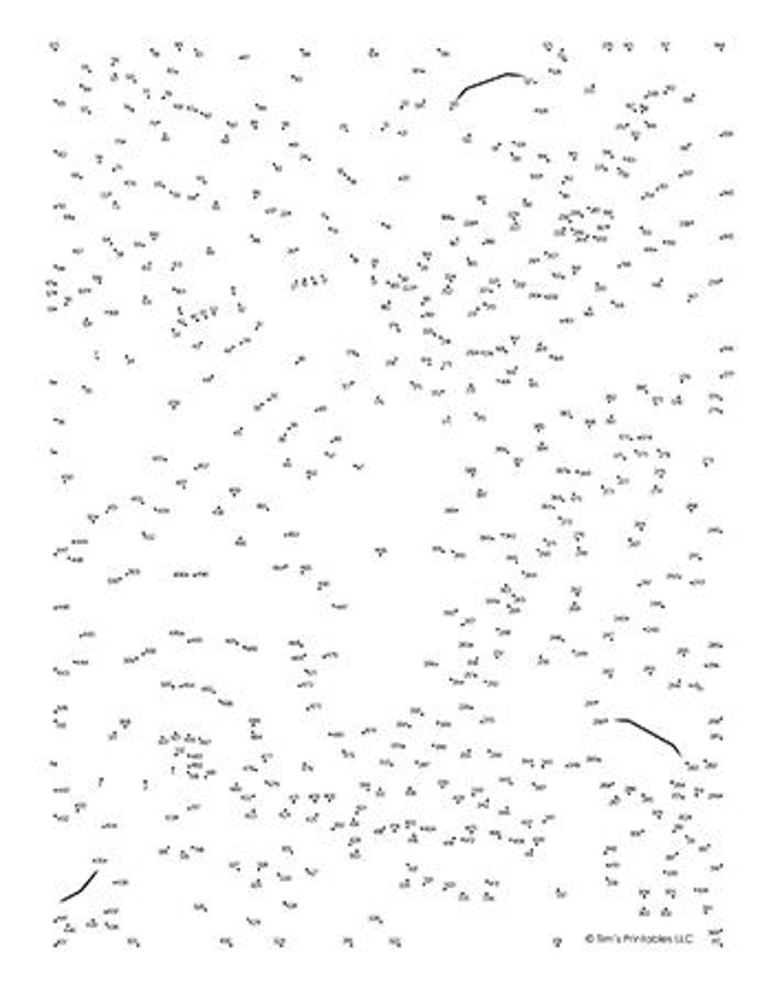 Autumn Leaves Dot-to-dot / Connect the Dots - Etsy