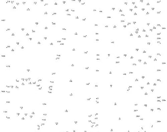 Dodo Bird Dot-to-dot / Connect the Dots PDF - Etsy