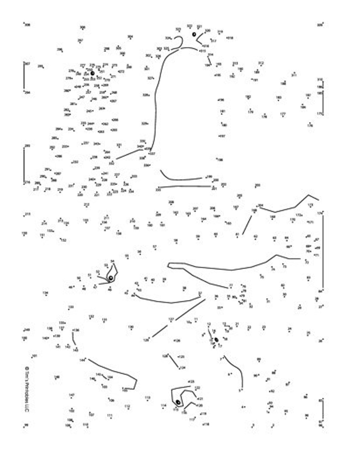 Animal Extreme Difficulty Dot-to-dot / Connect the Dots Vol. 2 PDF - Etsy