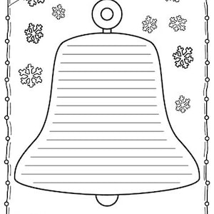 Christmas / Winter Writing Paper Templates - Etsy